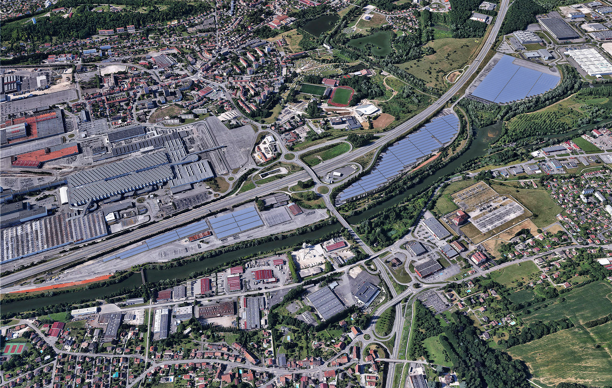 Engie Green et PSA réaliseront des ombrières de parking cumulant 20 MW ...